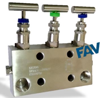 3 WAY MANIFOLD VALVES R3 TYPE 2 DIRECT MOUNTING