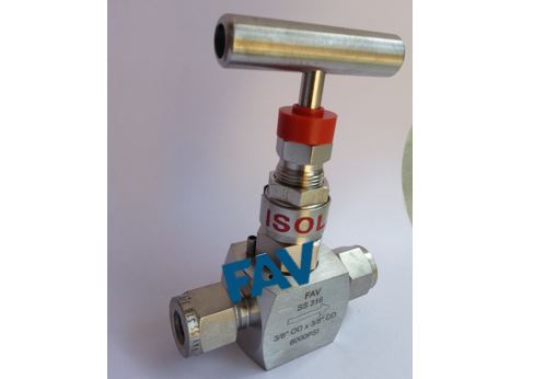 Needle Valve Compression Tube Double Ferrule 6000 Psi