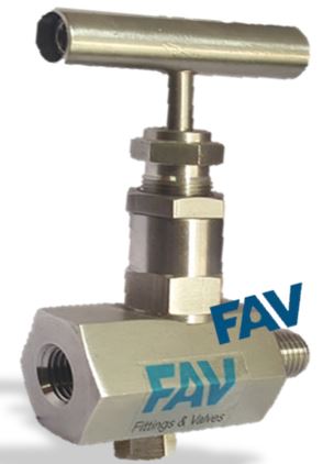 Hex Needle Valves Male X Female 6000 Psi, Female NPT BSP