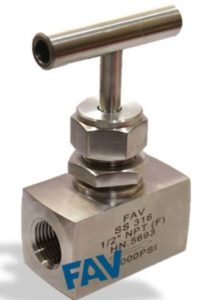 Needle Valve Male , Female and Tube Connection.