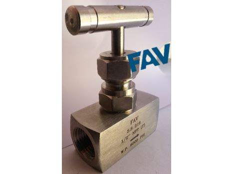 Needle Valves Female X Female 3000 Psi, NPT/BSP
