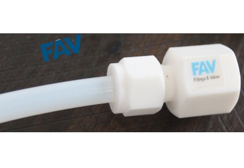 PTFE Female Connector NPT and range of PTFE Tubing Fittings