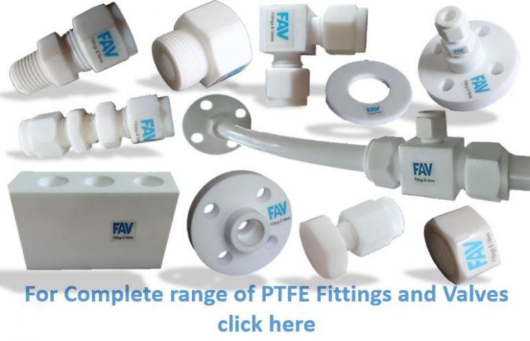 PTFE Manifold Valve 3 Way H Type and range of PTFE Valves