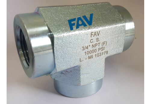 Steel Forged Tee High Pressure 10000 psi & 15000 psi
