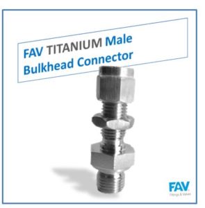 Titanium Male Bulkhead Connector - Manufacturer and Exporter.