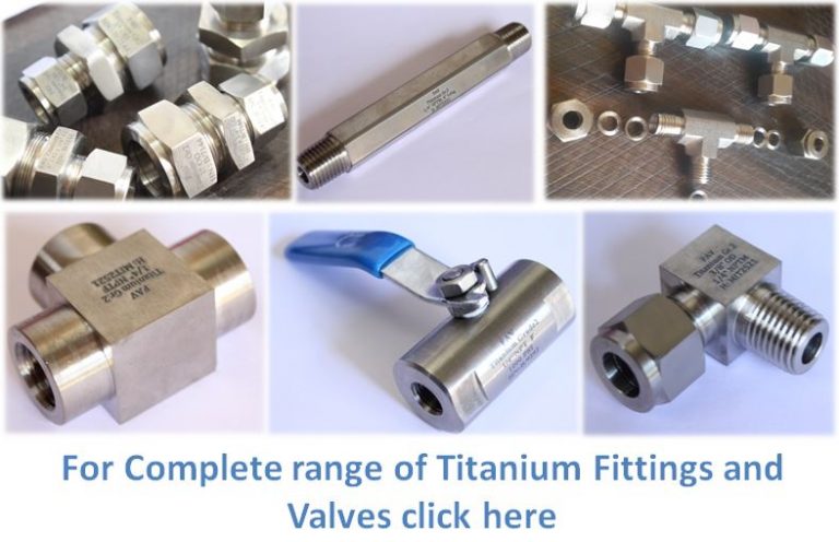 Titanium Forge Cross Titanium Forged Fittings - Fav Manufacturer