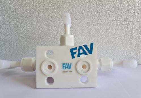 PTFE Manifold Valve 3 Way H Type and range of PTFE Valves