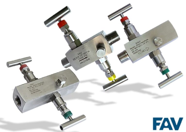 2 Way Manifold Valve, Block and Bleed Type, 10000 psi